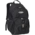 Amazon.com | Everest Luggage Sporty Backpack, Black, Medium | Backpacks