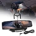 Amazon.com: BraveWAY UTV RZR Rear View Mirror LED Light with White LED ...