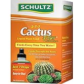 Amazon.com : Schultz Cactus Plus 2-7-7 liquid Plant Food, 4-Ounce (2 ...