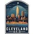 Amazon.com: Cleveland Ohio Design A Souvenir Die Cut Decorative Flat ...