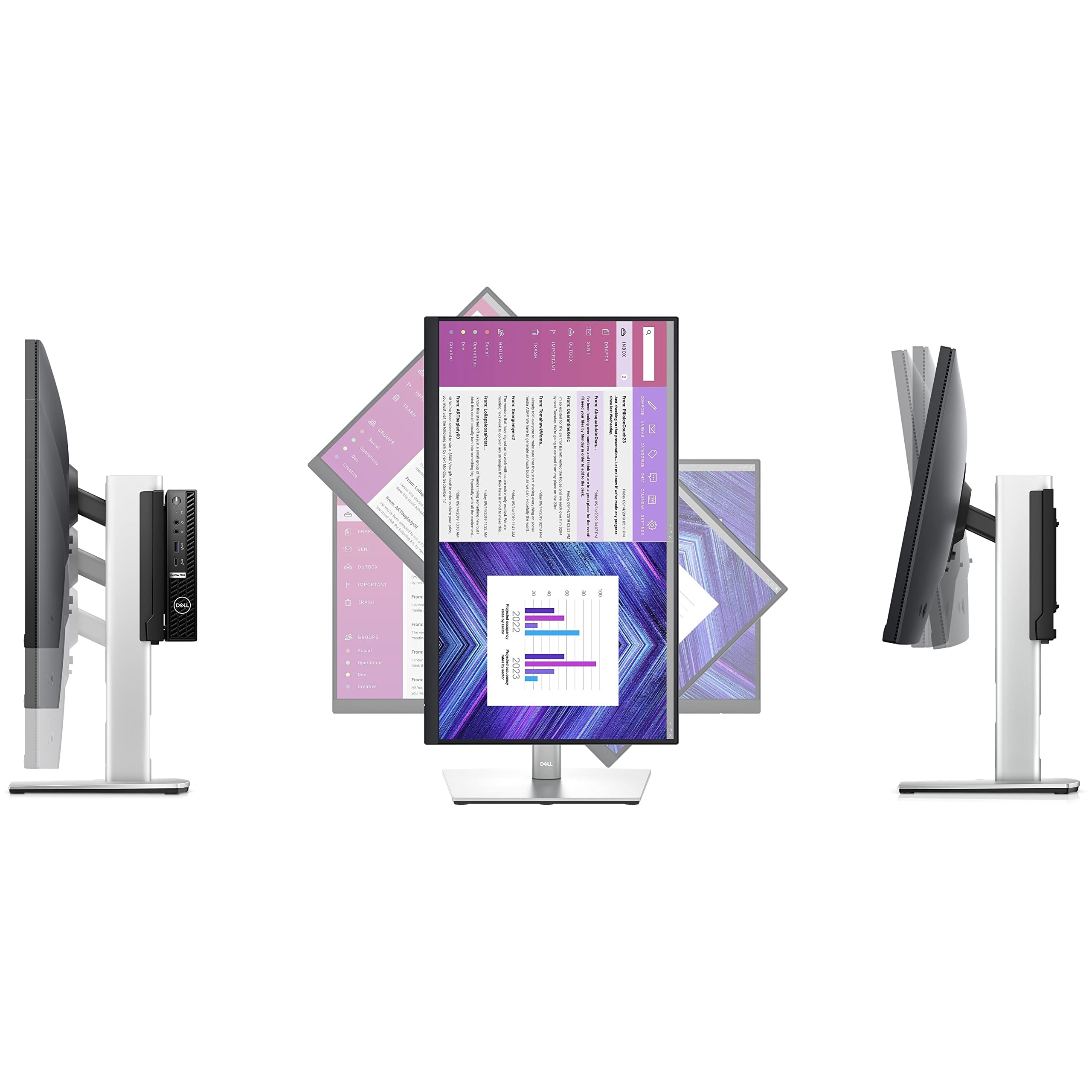 Mua Dell OptiPlex Micro AIO Stand - MFS22 trên Amazon Mỹ chính hãng ...