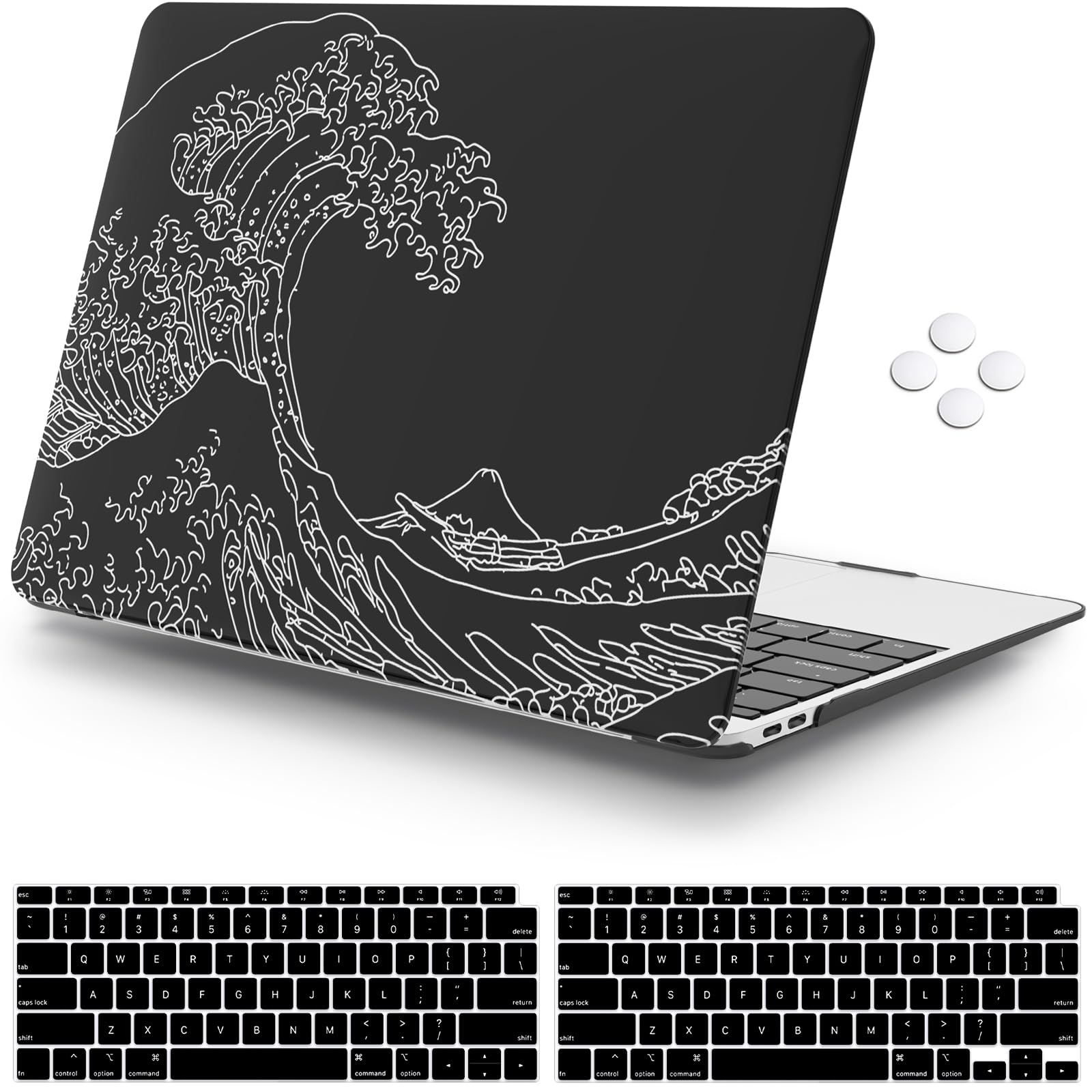 iCasso for MacBook Air 15 inch Case 2024 2023 M3 M2 Model A3114 A2941 ...