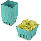 Amazon.com: Uiifan 150 Pcs 1 Pint Molded Pulp Fiber Basket, Produce ...