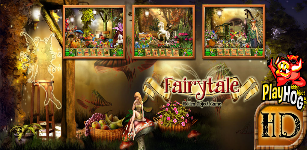 PlayHOG # 40 Hidden Objects Games Free New - Fairytale:Amazon.co.uk ...