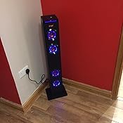 Sumvision PYSC Wireless Bluetooth LED Tower Speaker Torre XL Bluetooth ...