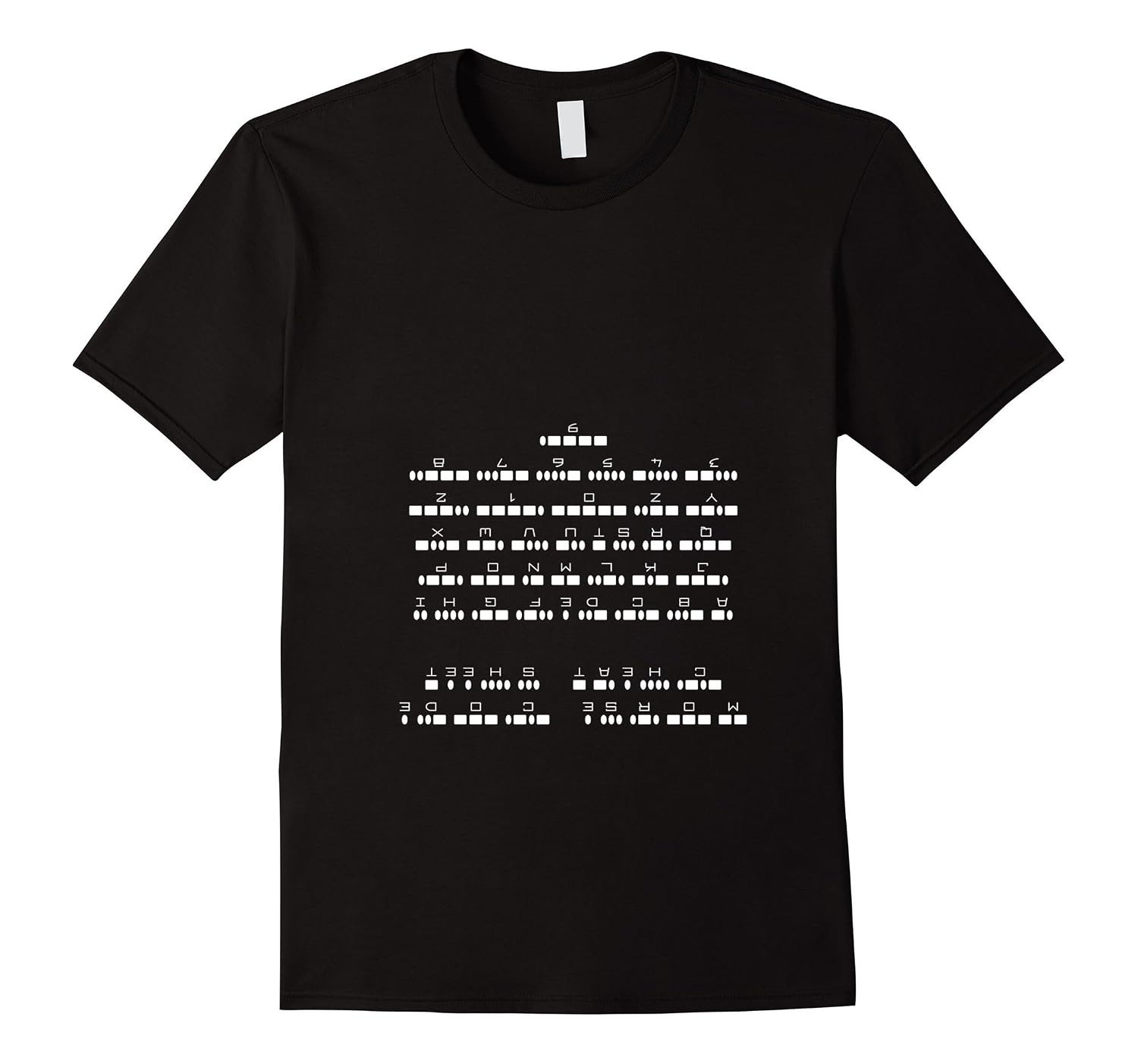 Morse Code Cheat Sheet T shirt funny gift idea-BN – Banazatee