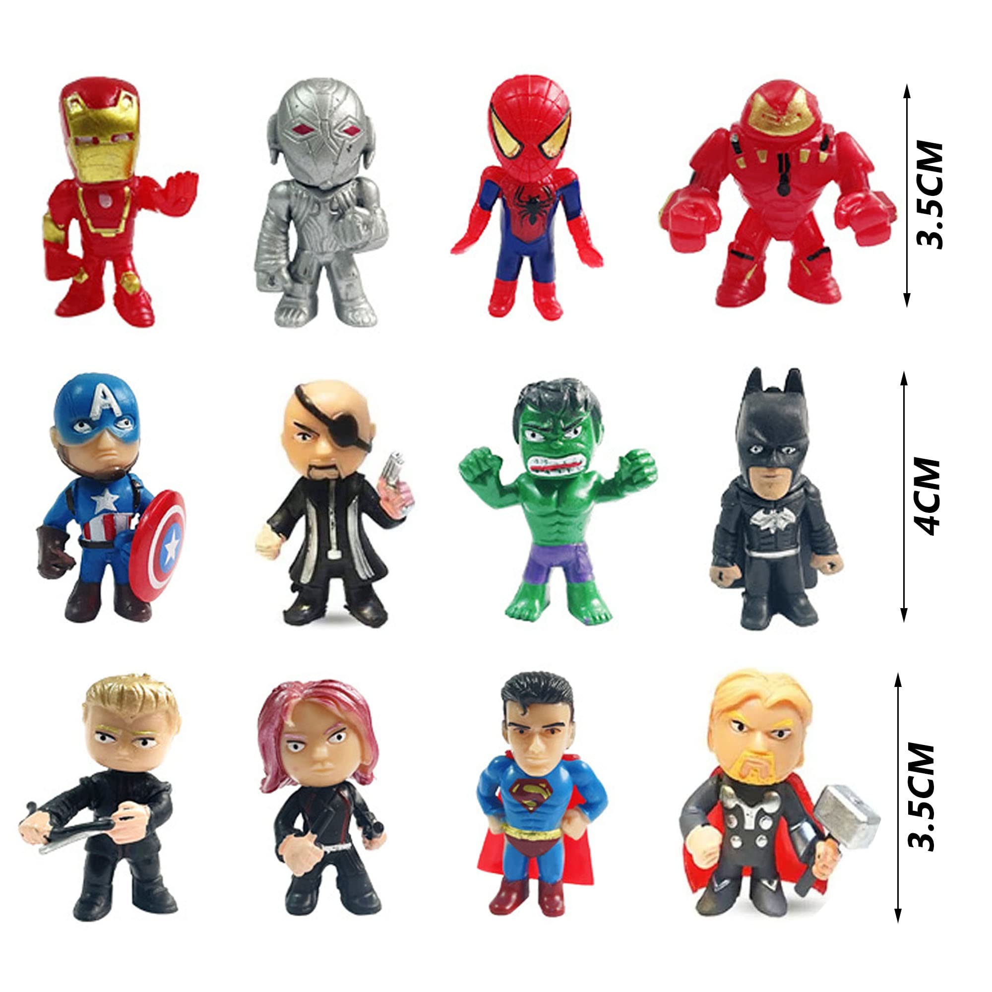 Mua 20/26 piece Superhero mini series children's game action figure set ...