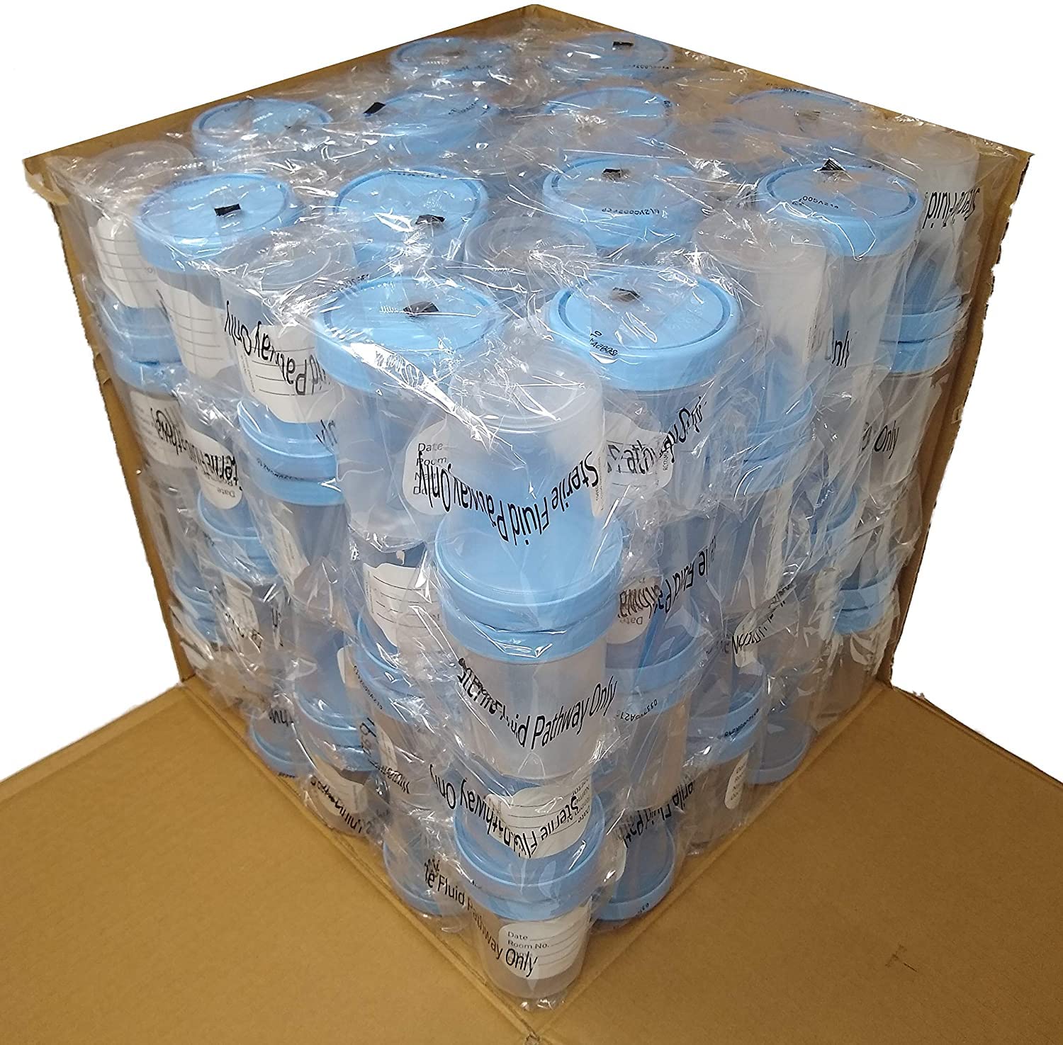 Sterile Specimen Cups 4oz with Leak Proof Screw On Lids - Individually ...