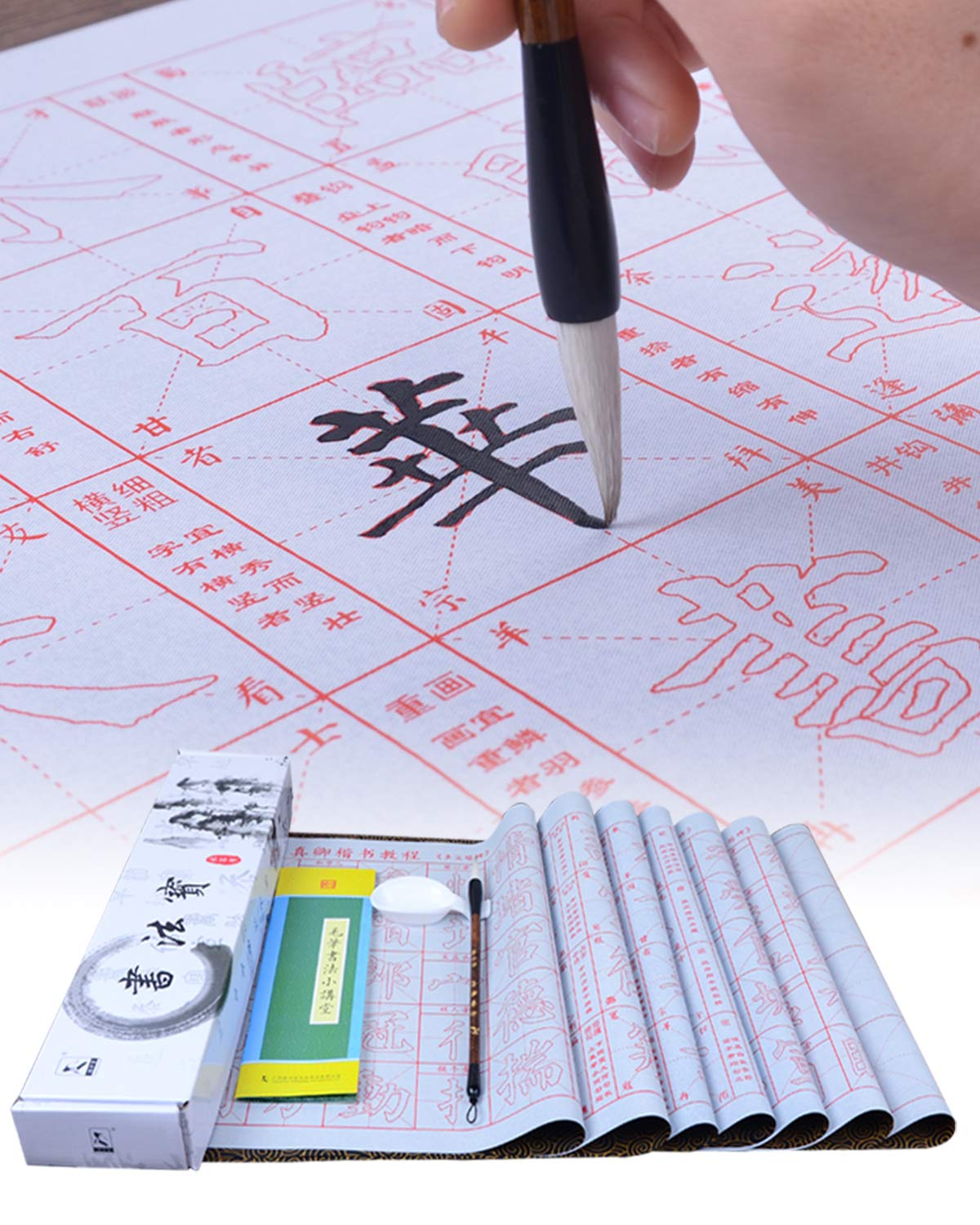 Amazon.com: Tianjintang Eco-Friendly Rewritable No Ink Needed Chinese ...