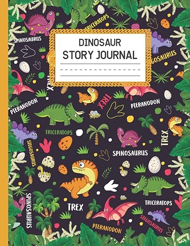 Dinosaur Draw & Write Primary Journal: Dino Composition Notebook with ...