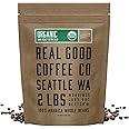 Amazon.com : Real Good Coffee Company Real Good Organic Dark Roast 100% ...