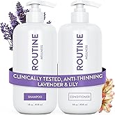 Amazon.com : Routine Wellness Anti-Thinning Shampoo and Conditioner Set ...
