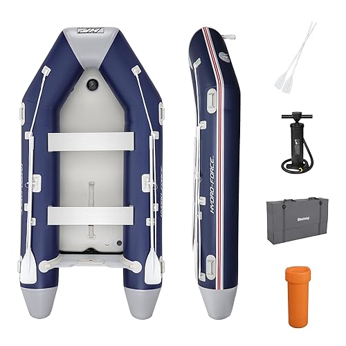 Bestway Hydro-Force Mirovia Pro Inflatable 5 Person Outdoor Water Lake ...