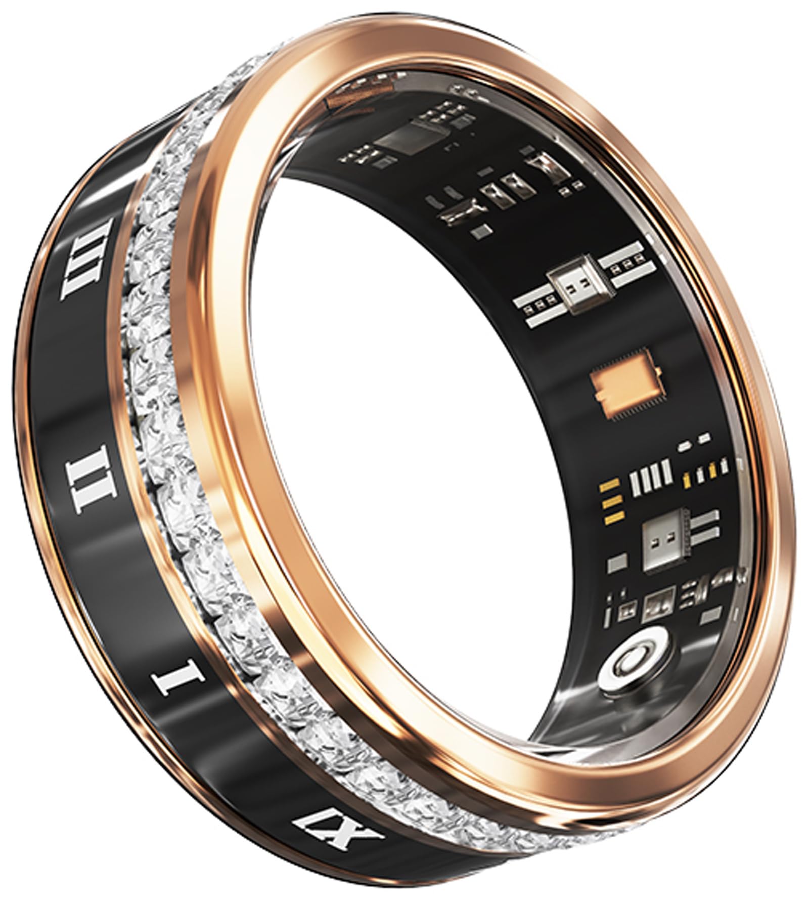 Smart Ring for Women Fitness Ring Ladies Smart Ring Heart Rate Monitor ...
