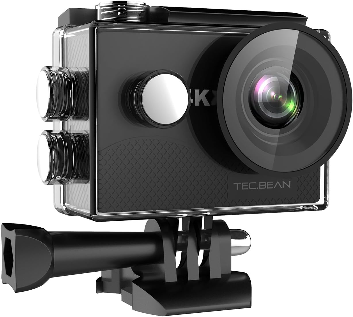 Caméra d’action sportive 4K TEC.BEAN, écran LCD Full HD 2 pouces ...