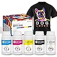 Amazon.com: Polytech DTF Ink 6x250ML, CMYKW Premium DTF Ink for DTF Transfer Film, Vibrant Color ...