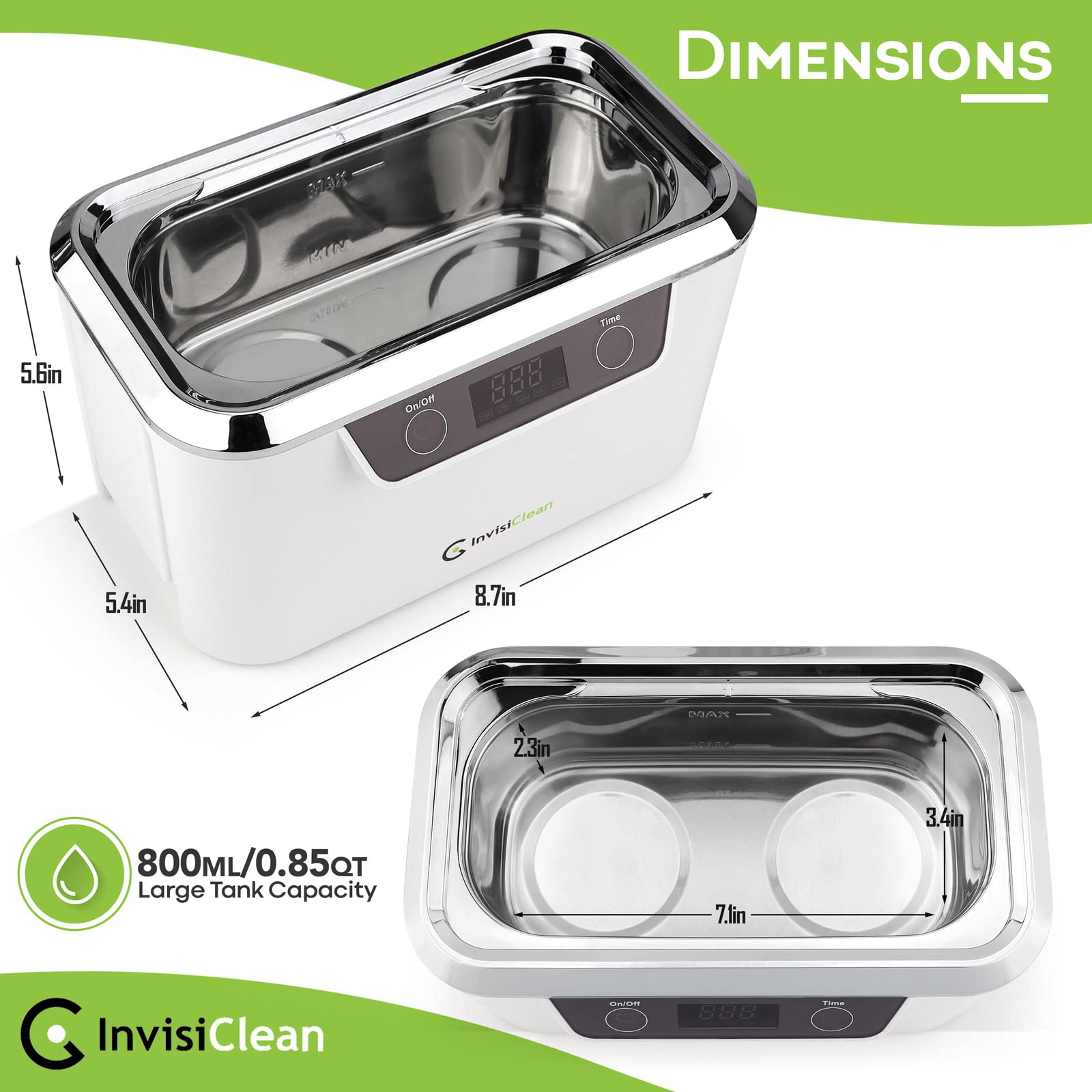 Mua Ultrasonic Cleaner, Professional Ultrasonic Jewelry Cleaner for ...