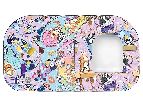 Glucomart Omnipod Adhesive Patches 5 Pack Waterproof Adhesive Patches For Omnipod No Lift Cgm