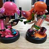 Amazon.com: Nintendo amiibo - New Inkling Girl (Neon Pink): Video Games