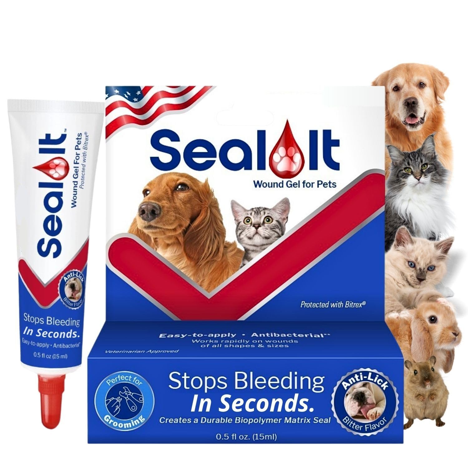 Mua Seal It® Dog Wound Care Gel | US-Made Wound Gel for Pets to Stop ...