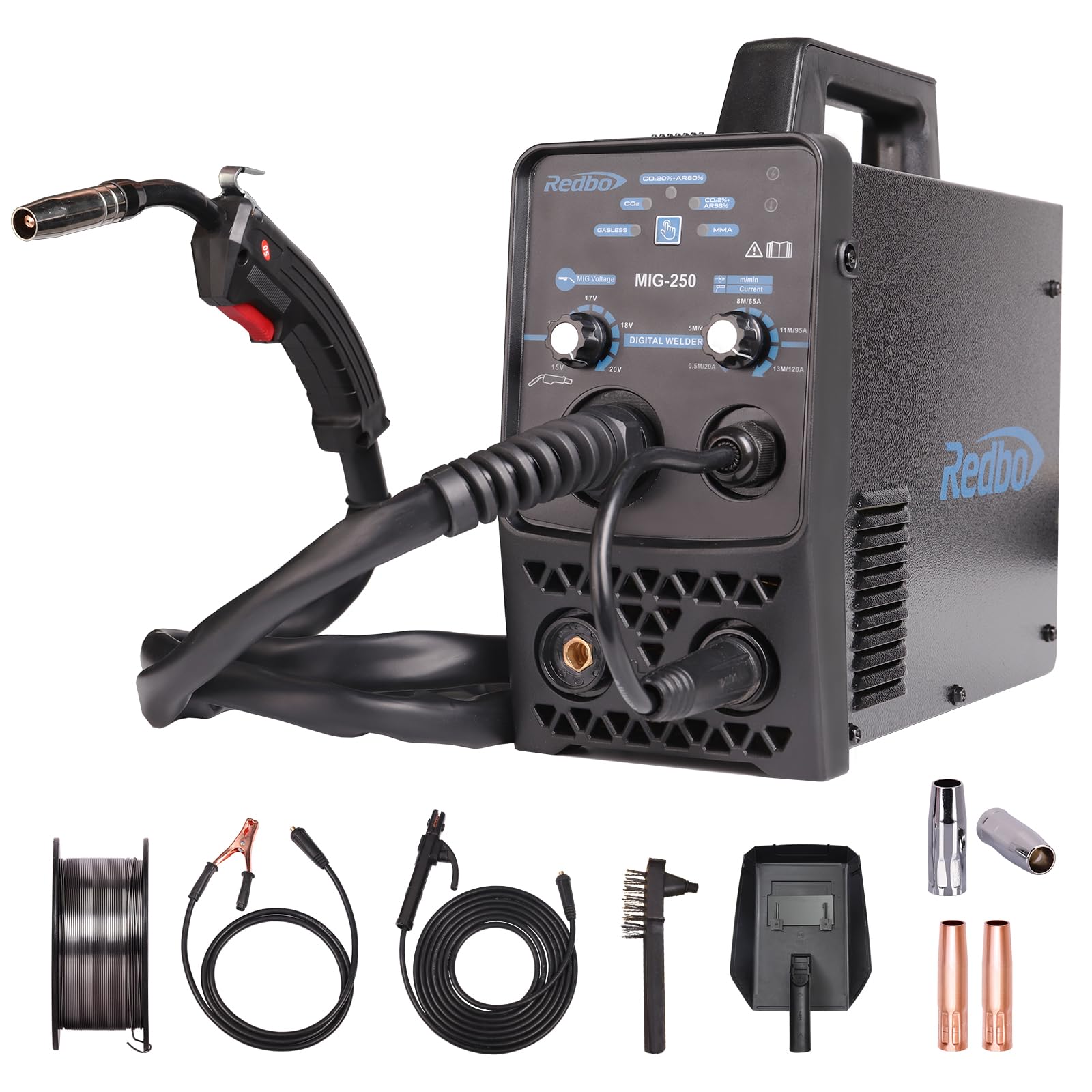 Mua Redbo MIG-250 Gas/Gasless/Lift TIG/ARC 4 in 1 Multiprocess 130Amp ...