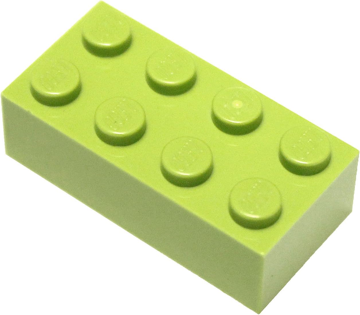 Amazon.com: LEGO Parts and Pieces: Lime (Bright Yellowish Green) 2x4 ...