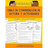 Libro de comprensión de lectura y actividades: Primer y segundo grado ...