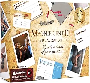 Amazon.com: Magnificent Vision Board Kit - Create a Vision for Your ...