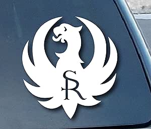 Amazon.com: spdecals Ruger Firearms Car Window Vinyl Decal Sticker 5 ...