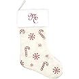 Amazon.com: Mariah Carey Official Christmas Satin Embroidered Stocking : Home & Kitchen