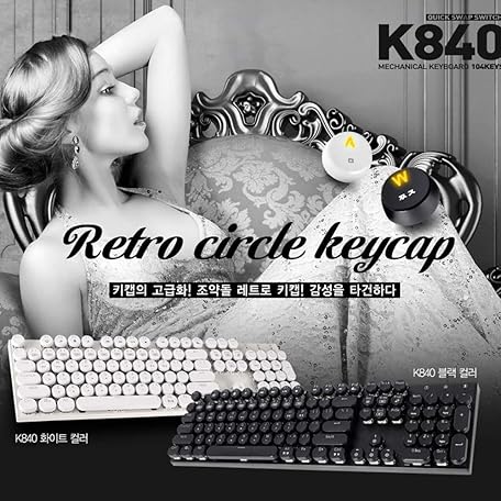 Mua ABKO Hacker K840 Mechanical Keyboard Blue Standard Keyboard trên Amazon Mỹ chính hãng 2025 ...