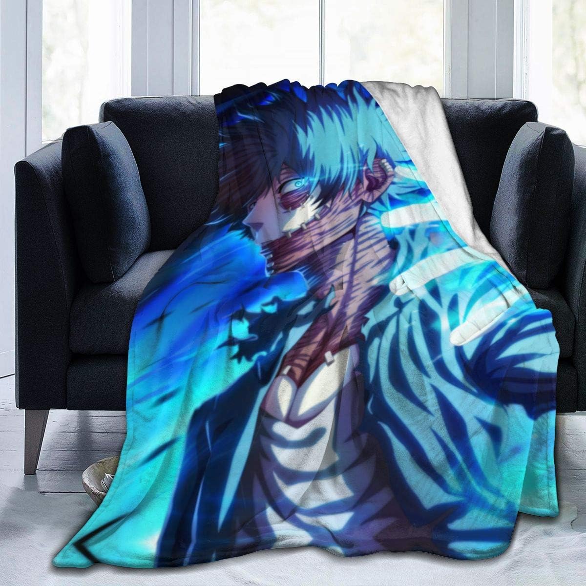 Cobija My Hero Academia Dabi Throw Blanket Anime Throw Blanket ...