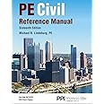 PPI PE Civil Reference Manual, 16th Edition – Comprehensive Reference Manual for the NCEES PE ...