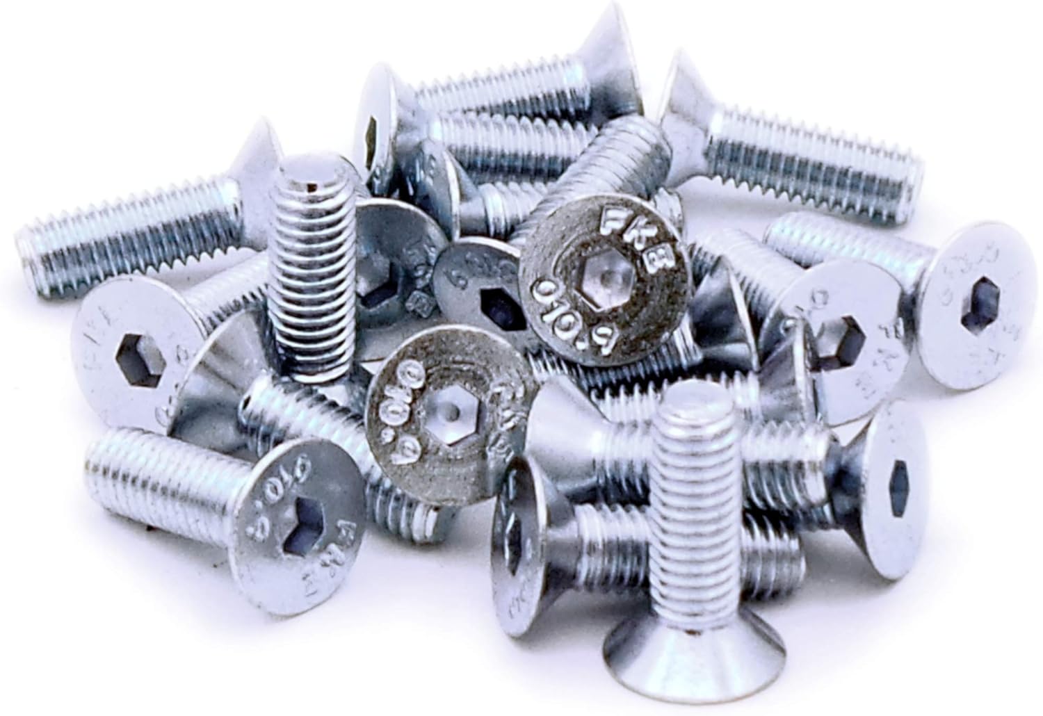 M5 (5mm x 16mm) Hex Socket Countersunk Machine Screw (Bolt) - Steel ...