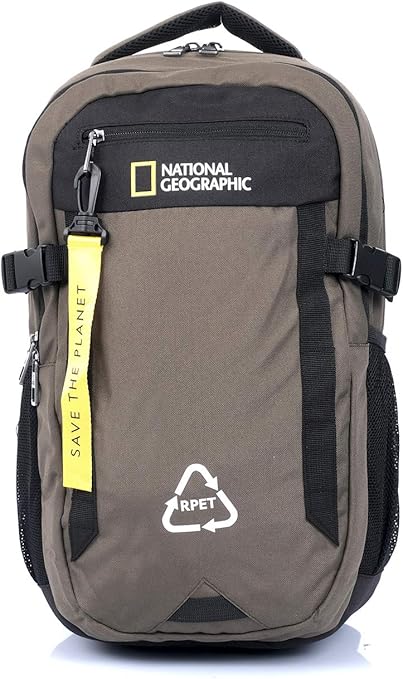 National Geographic Backpack Natural Khaki: Amazon.co.uk: Clothing