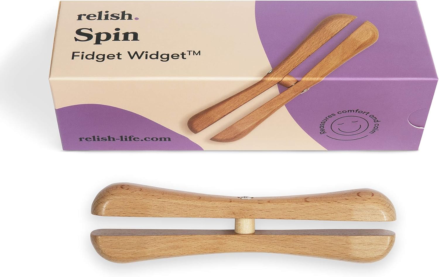 Relish Spin Fidget Widget Wooden Toy – Alzheimers & Dementia Sensory ...