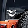 Amazon.com - Monster Teeth Decal Vinyl Sticker Auto Car Truck Wall ...