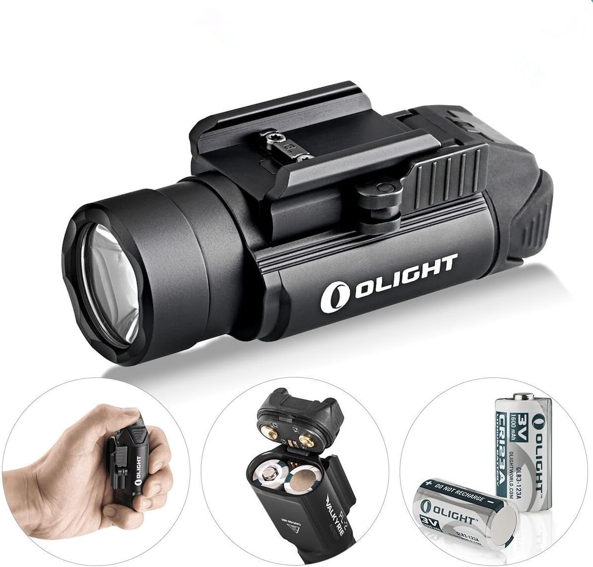 Olight® PL2 (PL-2) Valkyrie 1200 lumens LED Pistol light Weapon Torch ...