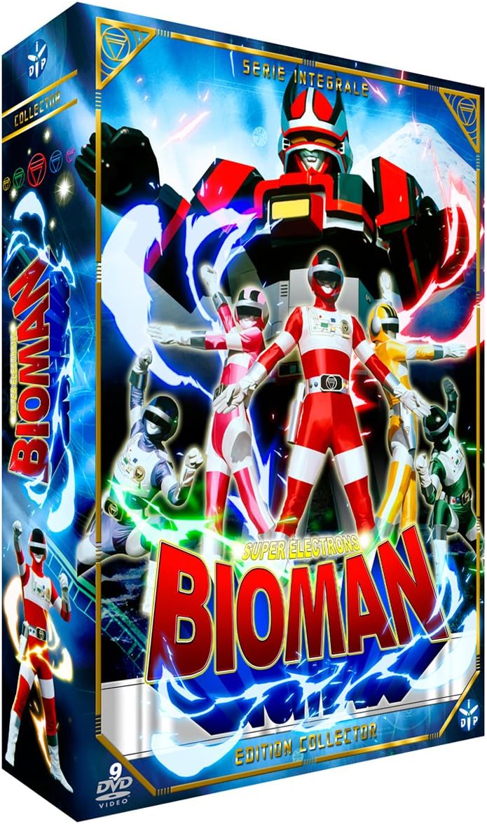 Bioman - Intégrale - Edition Collector 9 DVD + Livret: Amazon.fr: DVD ...