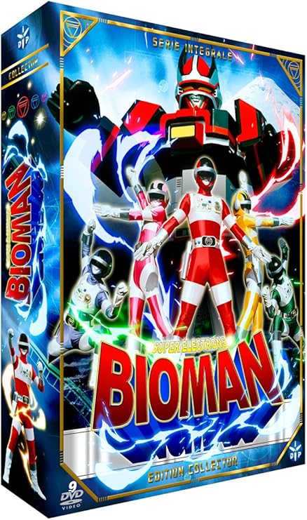 Bioman - Intégrale - Edition Collector 9 DVD + Livret: Amazon.fr: DVD & Blu-ray