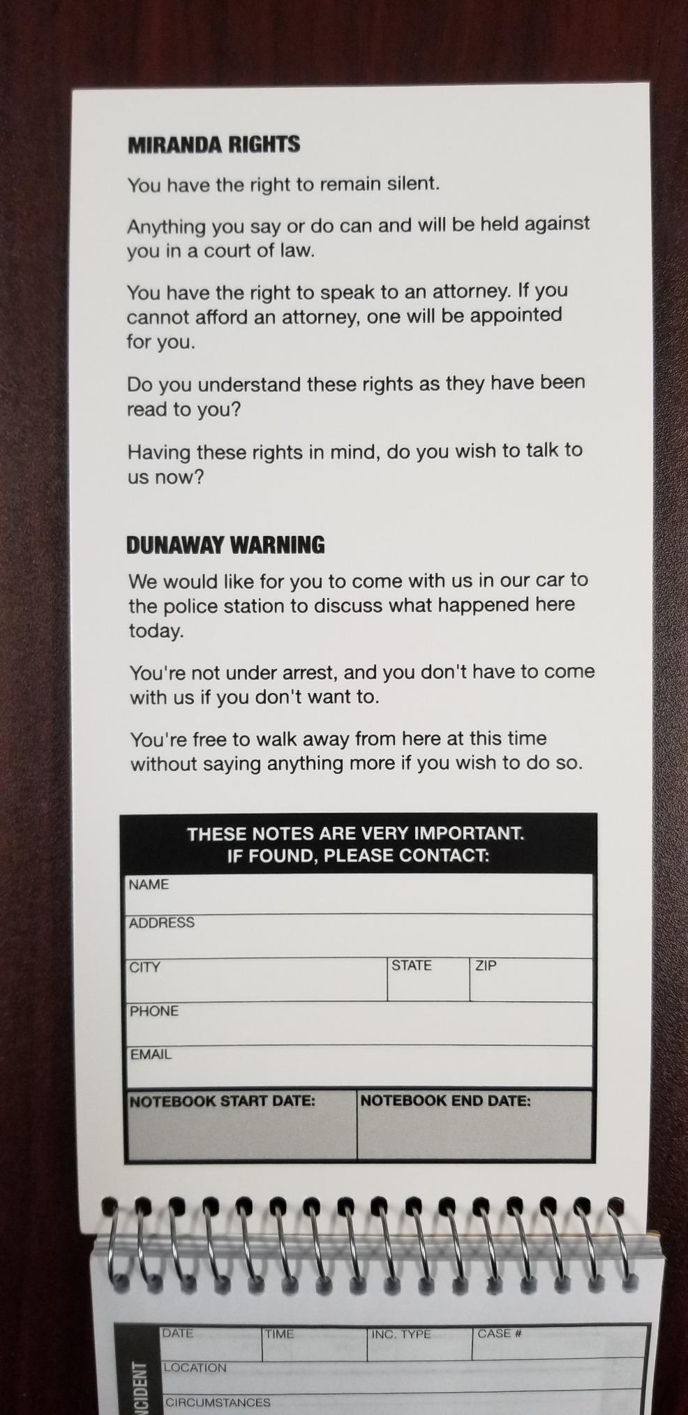 $3/mo - Finance Public Safety Notebook – Spiral Notebook, Notepad ...