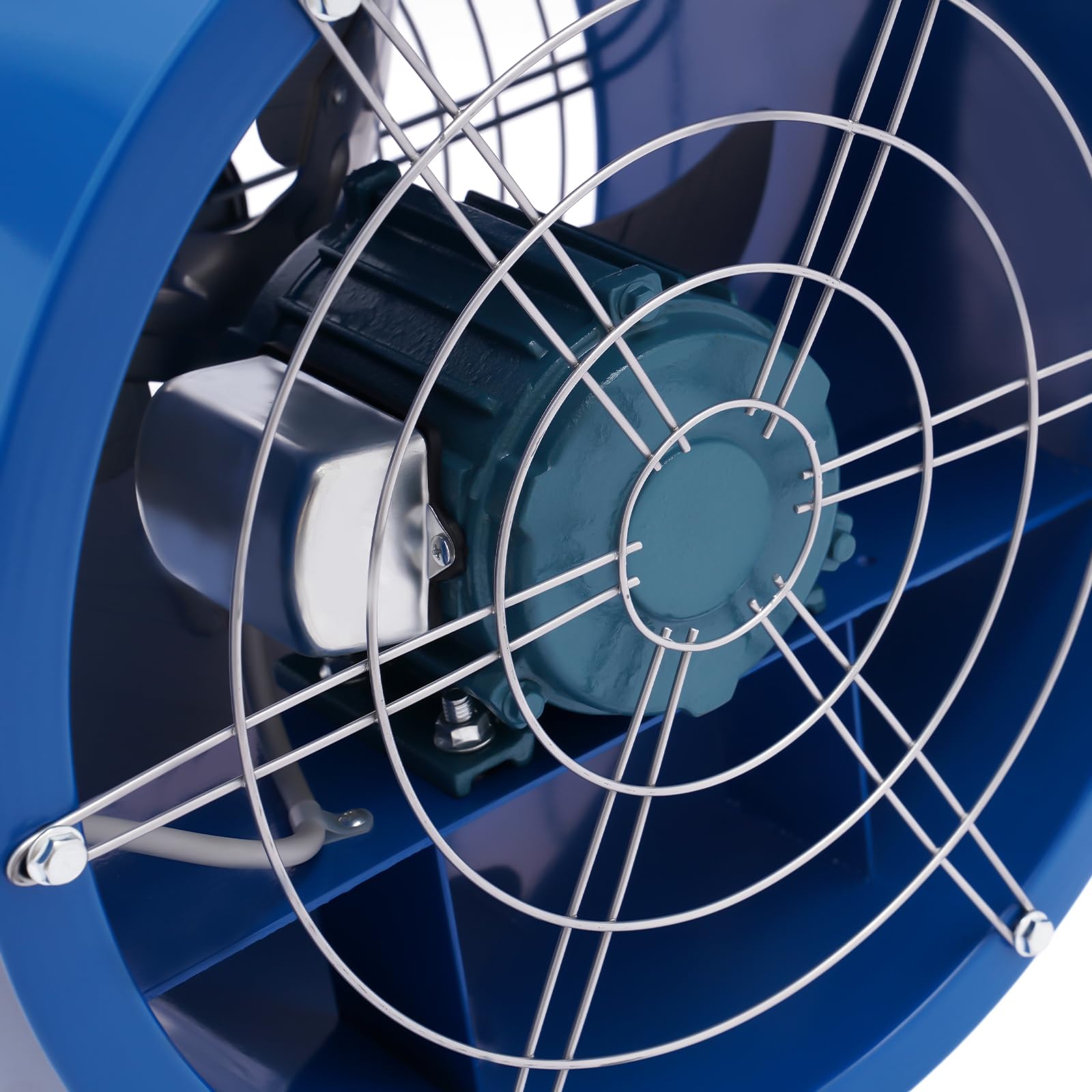 GMSLuu 16" Axial Fan Cylinder Pipe Explosion-proof Spray Booth Paint ...