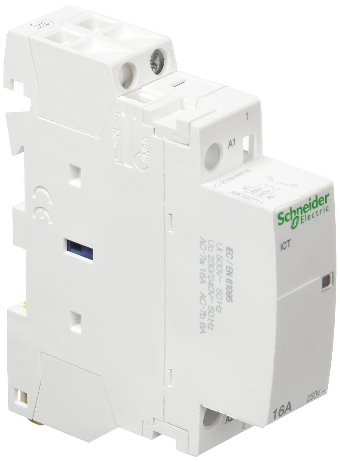 SCHNEIDER ELECTRIC 16 AMP CONTACTOR 250V ICT A9C22711 BS EN 61095 ...