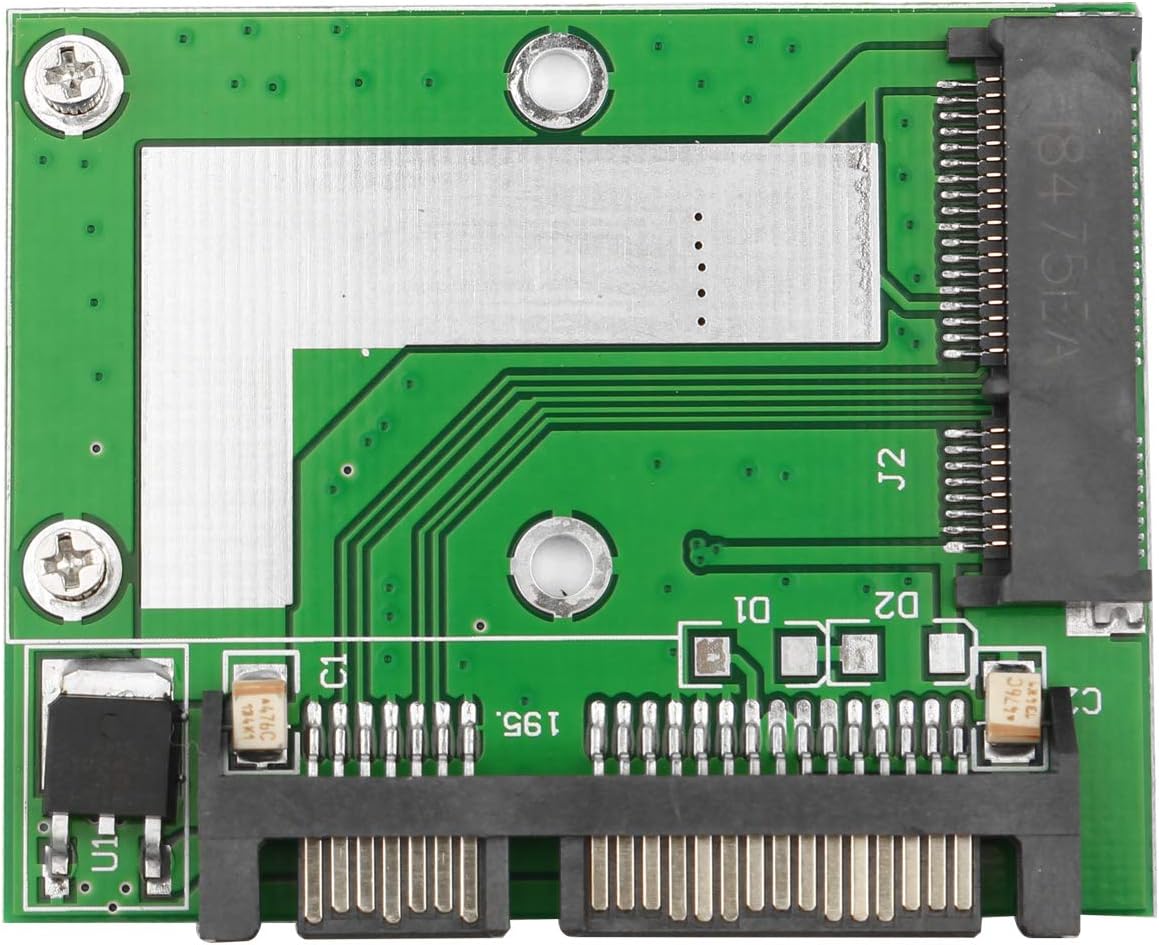 Futheda 50mm mSATA Mini PCIE SSD to SATA 2.5 inch Converter Adapter ...