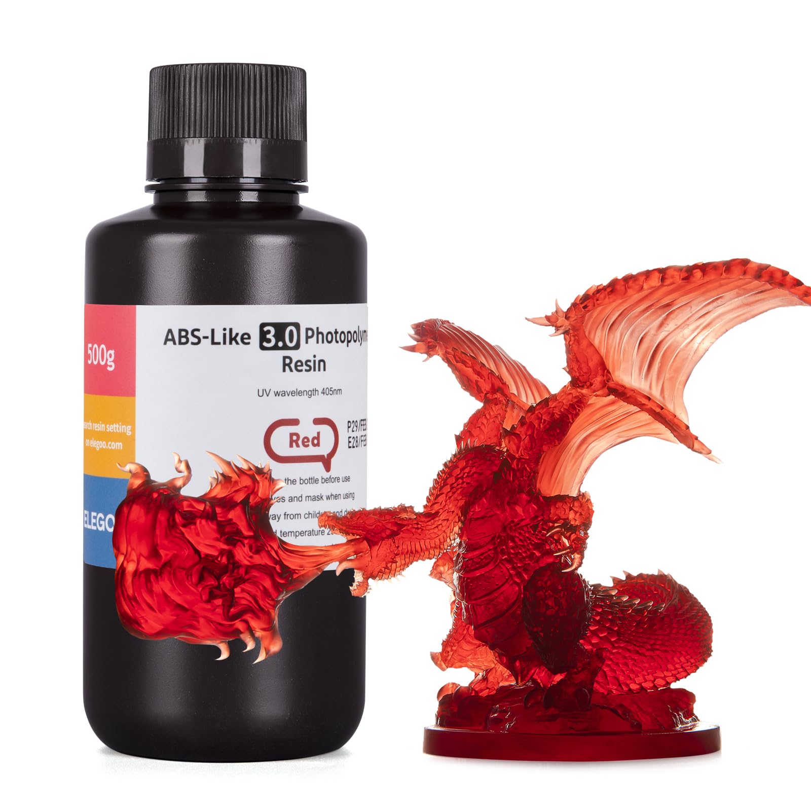 Mua ELEGOO ABS-Like 3D Printer Resin 3.0, 405nm UV-Curing Photopolymer ...