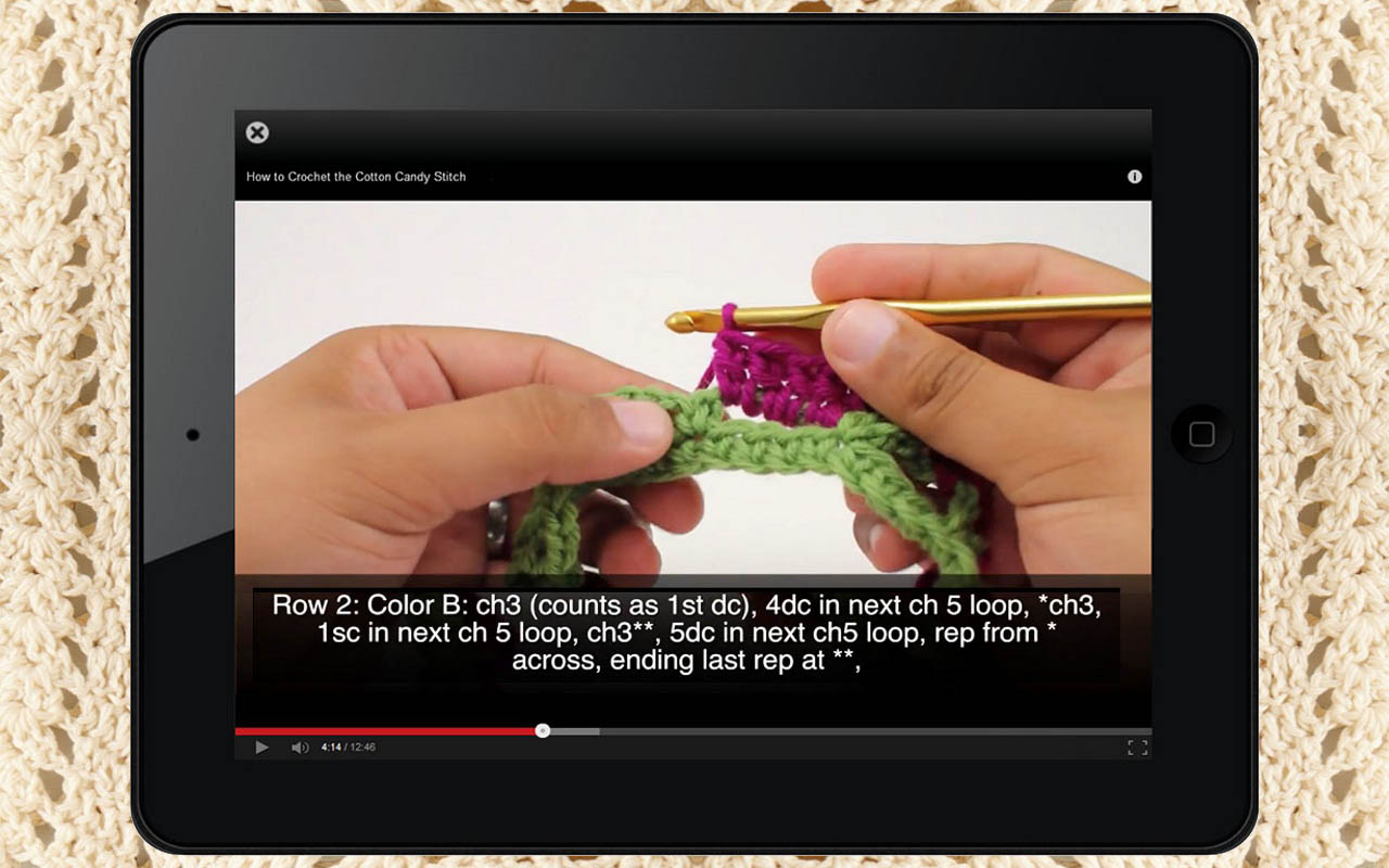 Crochet Master - Easy Step by Step Video Tutorials:Amazon.com:Appstore ...