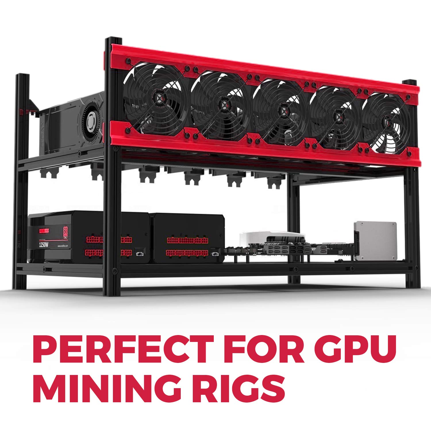 Mua High Airflow PC Case Fan - 120mm 3-Pin 3000RPM Dual Ball Bearing ...