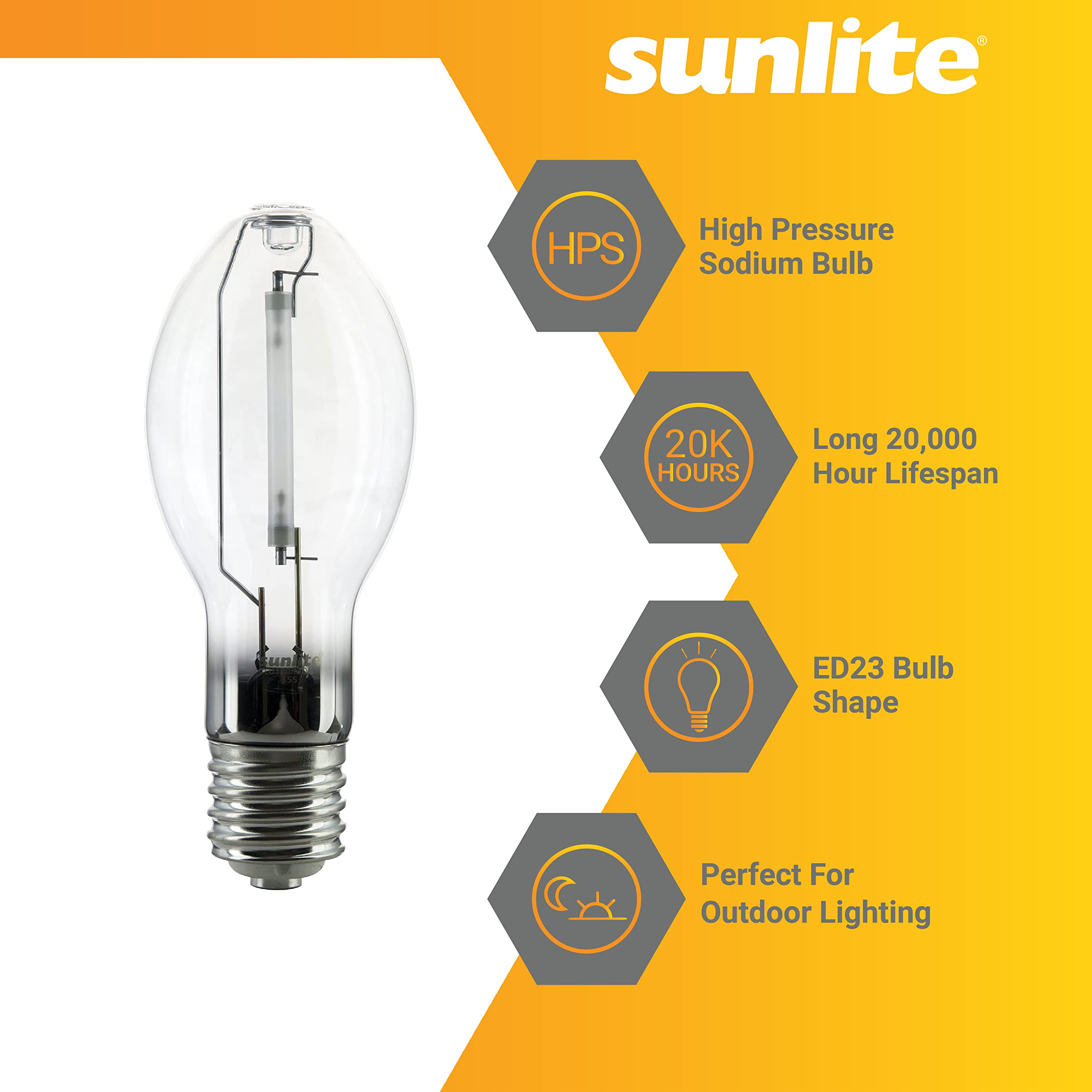 Mua Sunlite 03635-SU LU150/MOG 150 Watt High Pressure Sodium Light Bulb ...