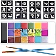 Amazon.com: UCANBE Athena Face Body Painting Kit - 20 Color Large Deep ...