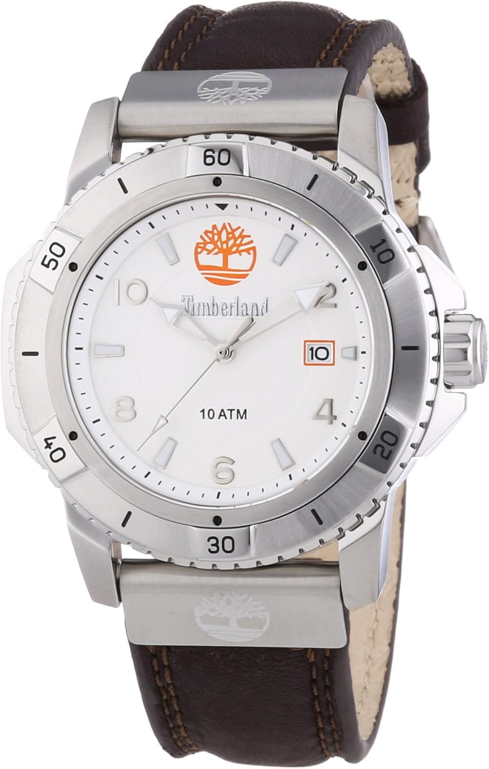 Timberland Charlestown Men's Quartz Watch with White Dial Analogue ...